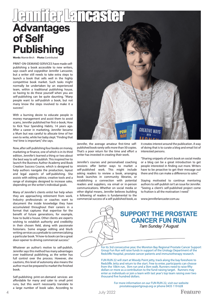 My Author Interviews (Media) | Jennifer Lancaster | Writer and Editor